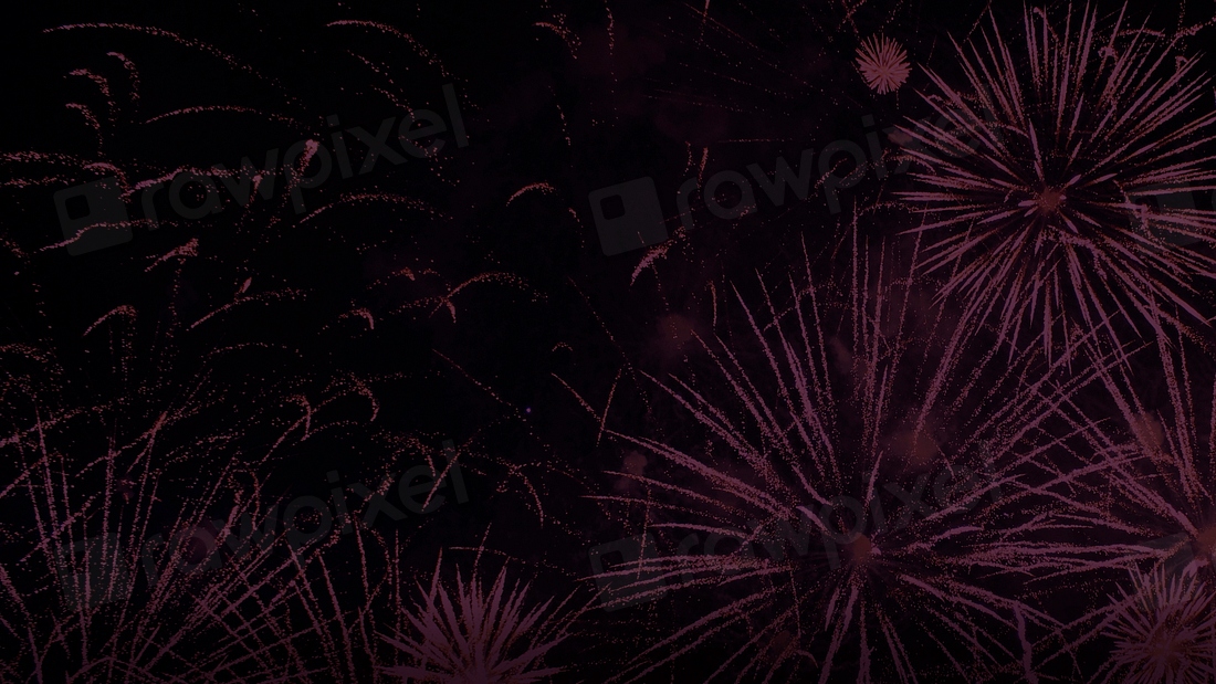 Pink fireworks desktop wallpaper | Free Photo Illustration - rawpixel