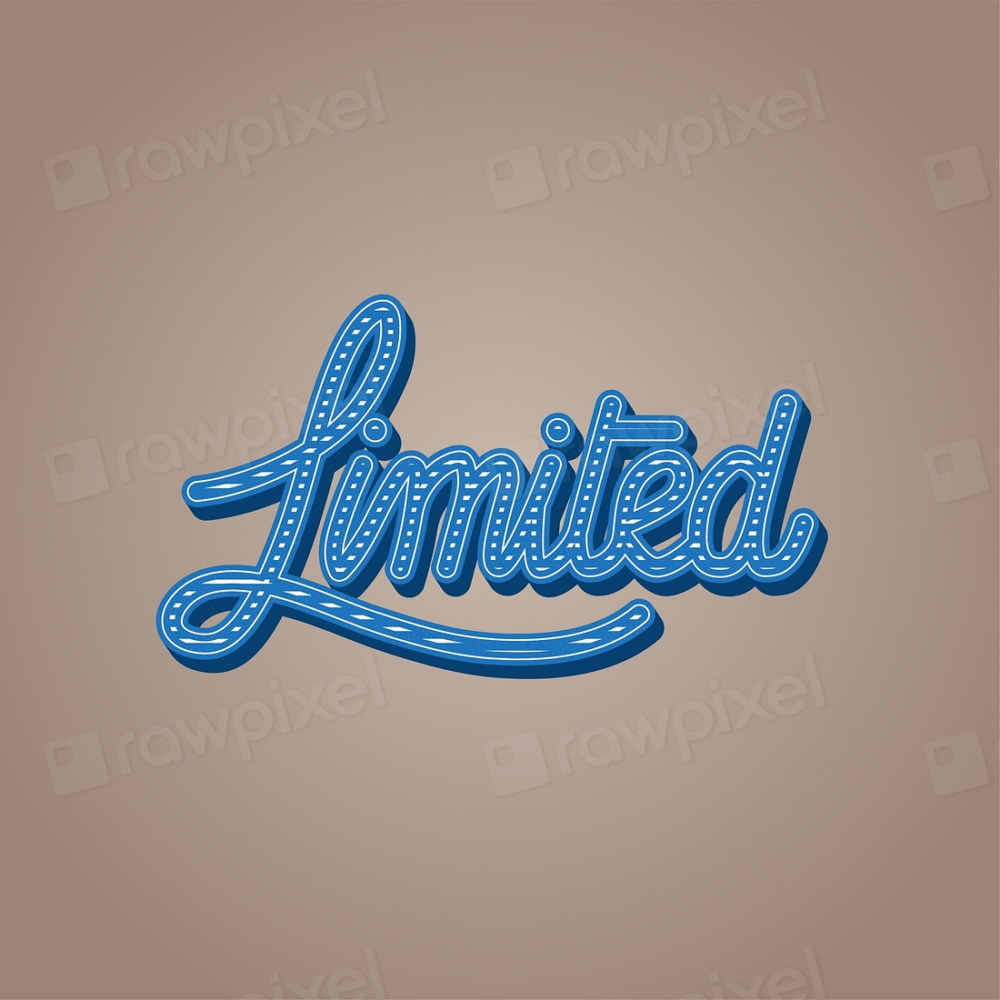 Illustration of limited word | Premium Vector - rawpixel