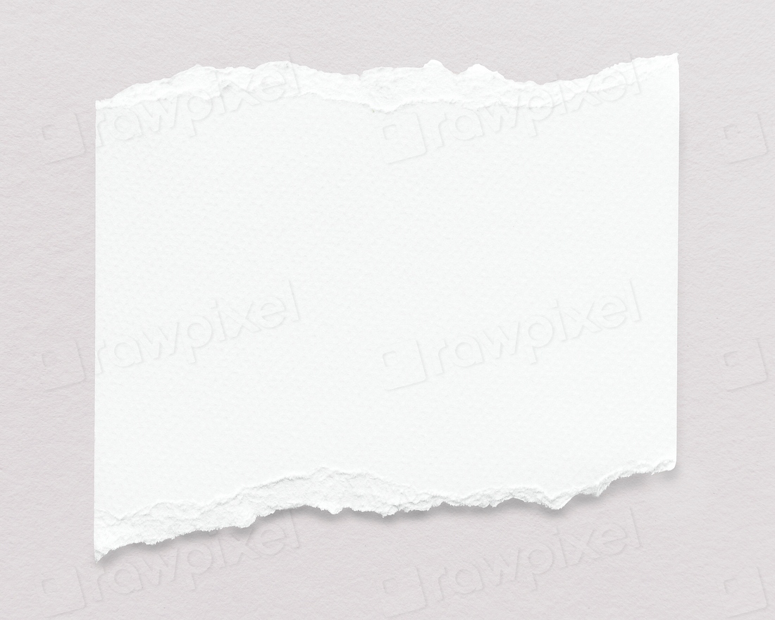 Blank torn white paper template | Premium PSD - rawpixel