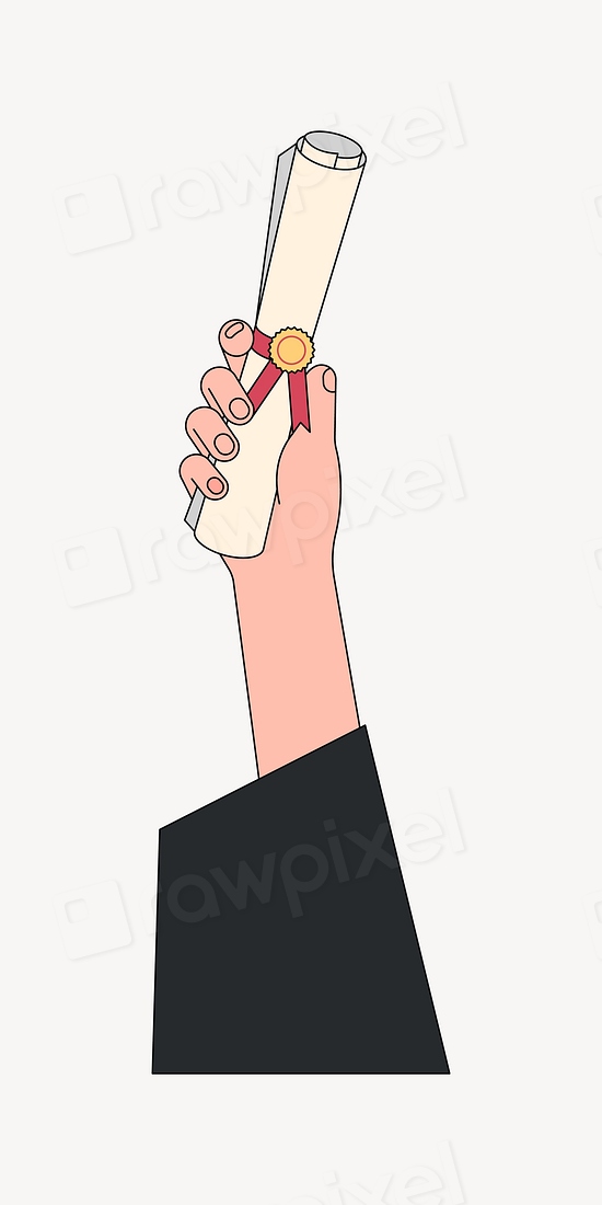 Hand holding graduate diploma, education | Free Photo - rawpixel