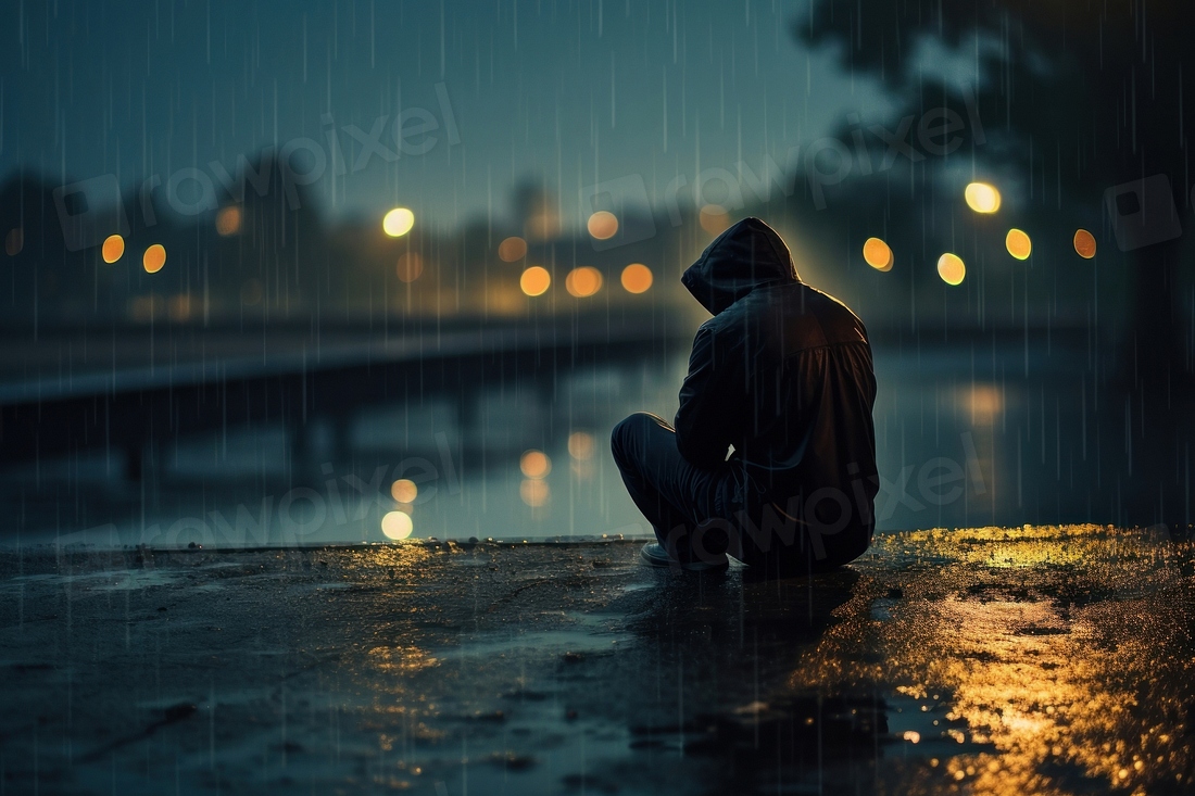 Rain outdoors sitting nature design | Premium Photo - rawpixel
