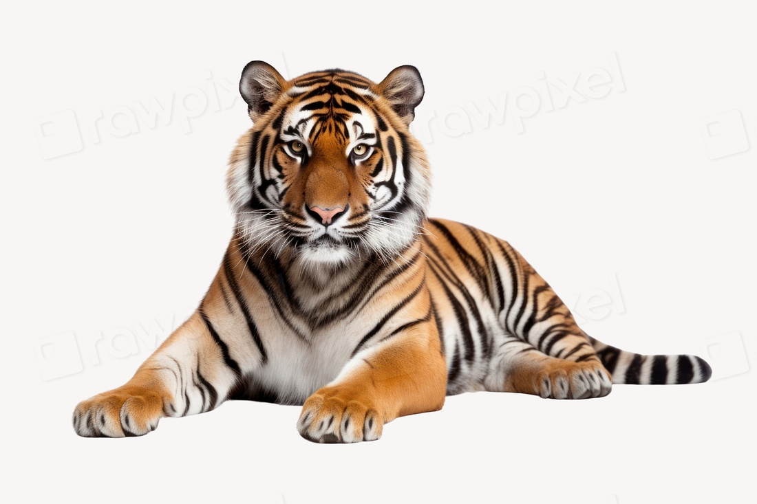 Tiger wildlife sitting animal. | Free Photo - rawpixel