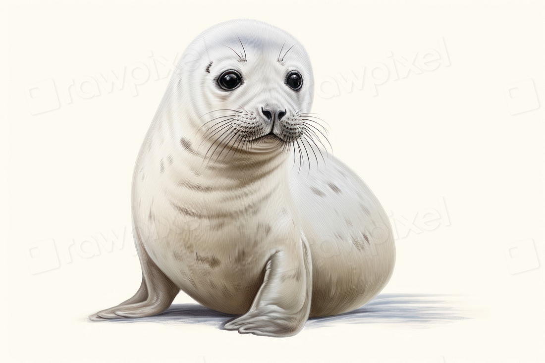 Seal wildlife animal mammal. | Free Photo Illustration - rawpixel