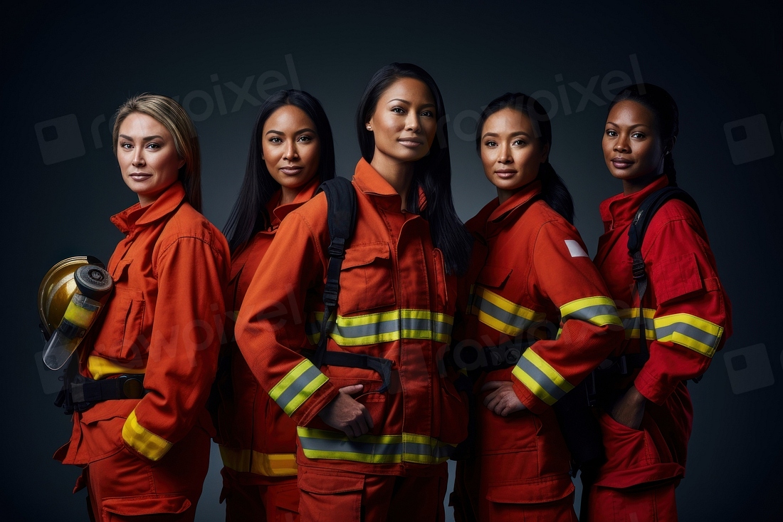 Firefighter adult extinguishing cooperation. | Free Photo - rawpixel