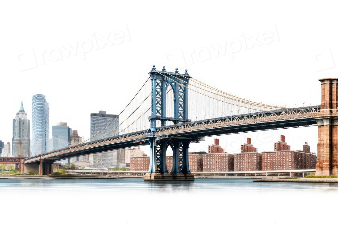 Bridge architecture cityscape building. AI | Premium Photo Illustration ...