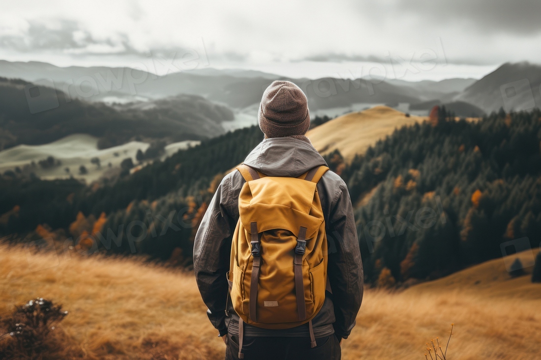 Backpack backpacking outdoors travel | Premium Photo - rawpixel