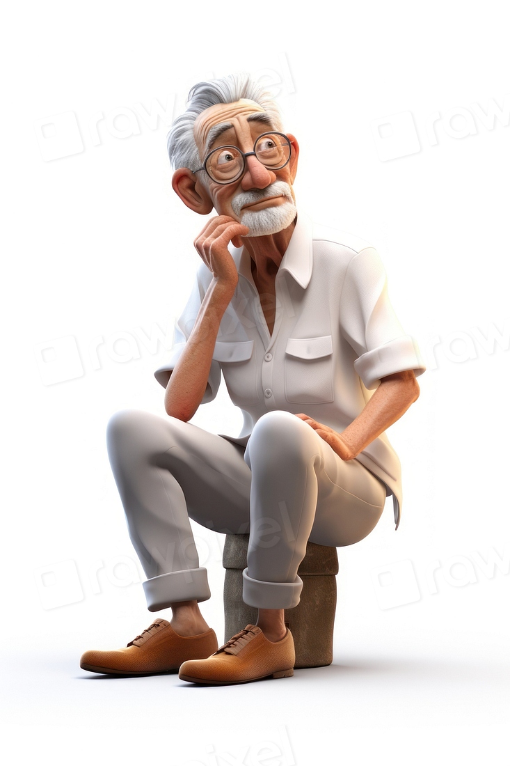 Portrait sitting white background photography. | Premium Photo ...