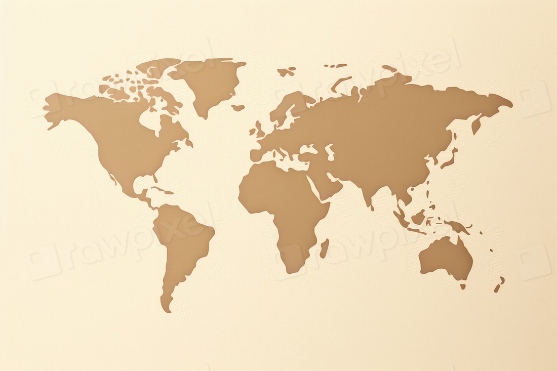 Map world topography world map. | Premium Photo Illustration - rawpixel