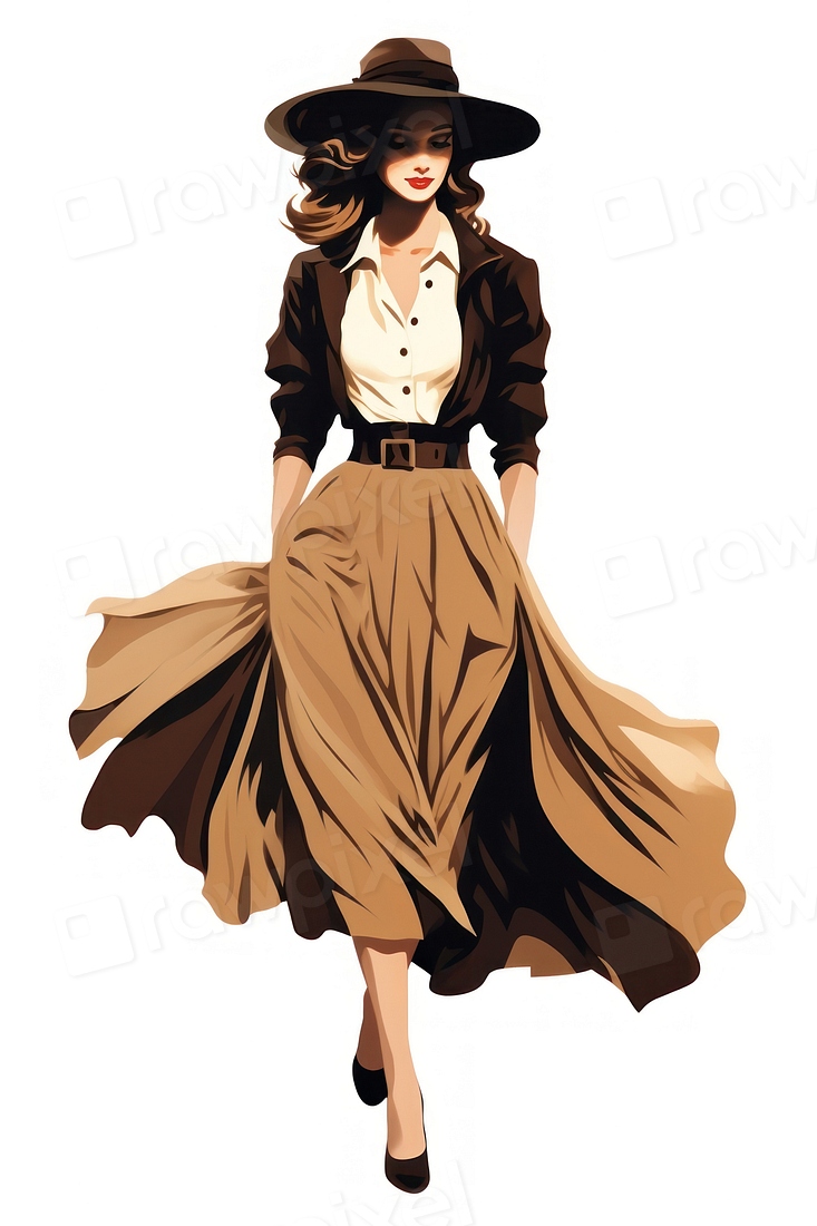 Fashion dress adult white background. | Premium Photo Illustration ...