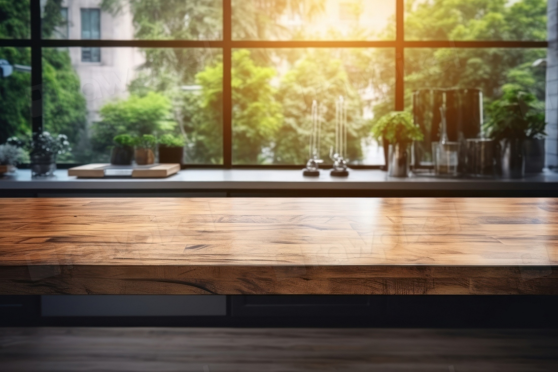Window table wood furniture. | Premium Photo - rawpixel