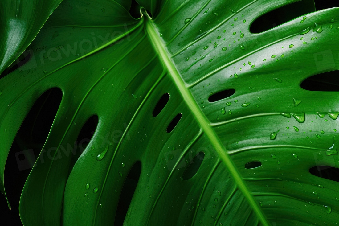 Monstera leaf backgrounds plant green. | Premium Photo - rawpixel