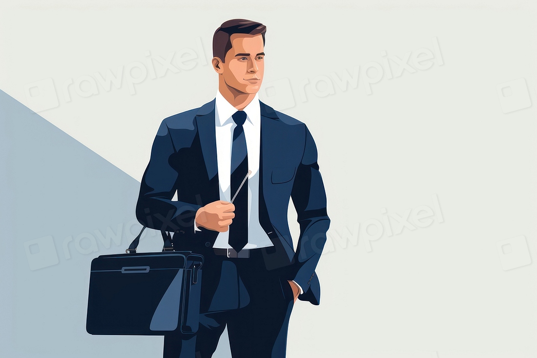 Bag briefcase portrait adult. AI | Premium Photo Illustration - rawpixel