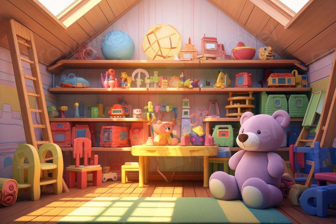 Room toy architecture furniture. | Premium Photo Illustration - rawpixel