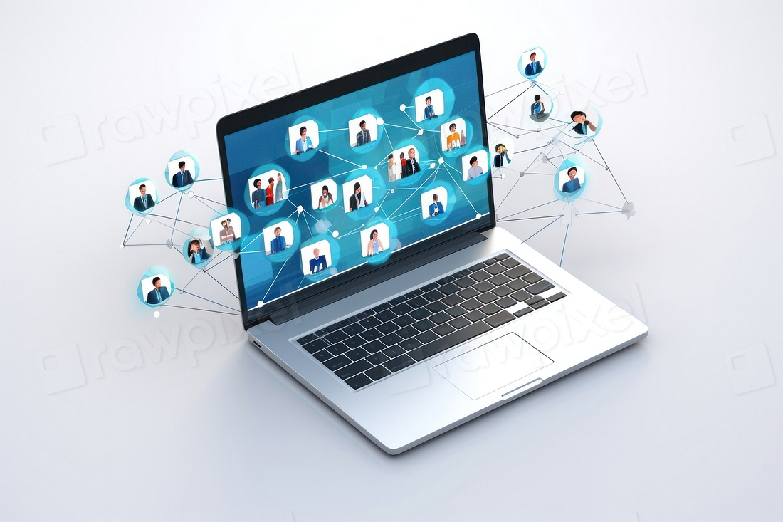 Laptop computer portability electronics. AI | Premium Photo ...