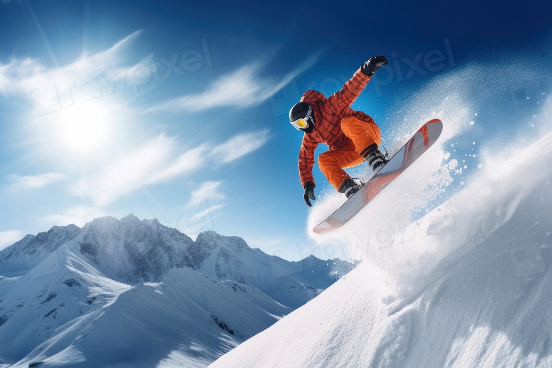 Snowboarding sports. | Free Photo - rawpixel