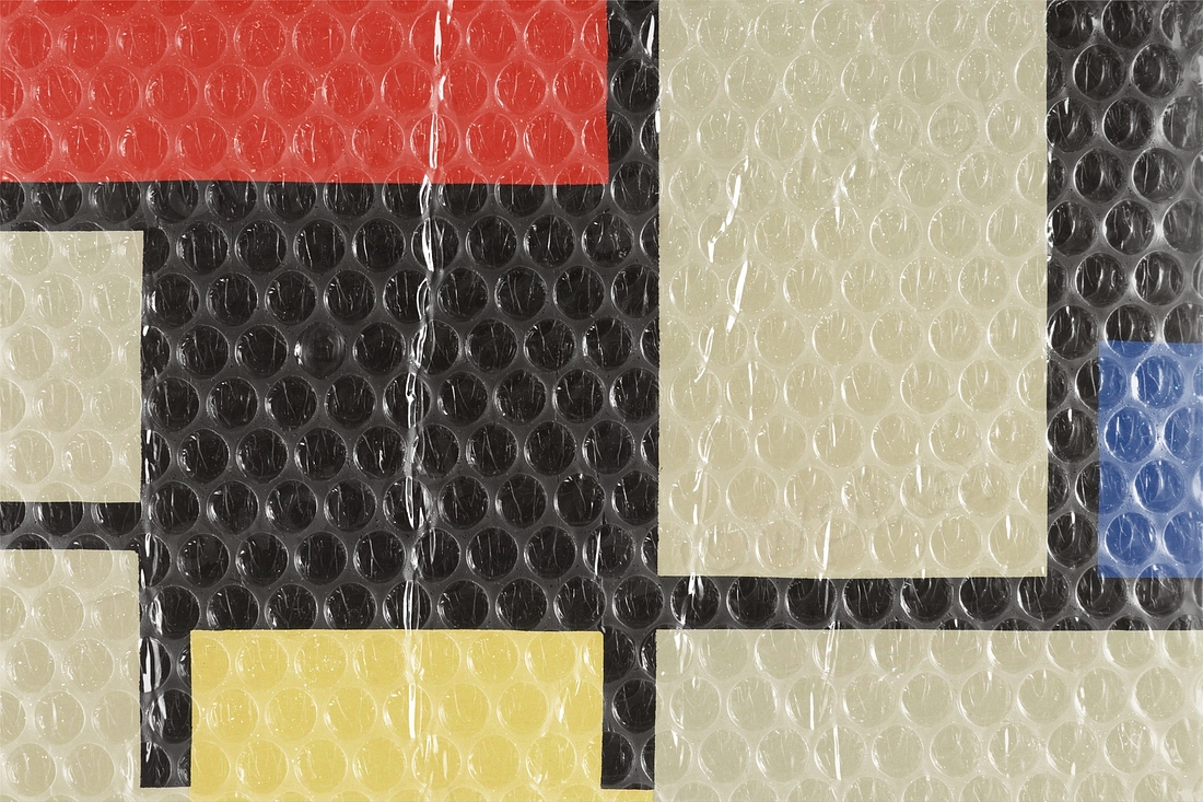 Mondrian cubism, bubble wrap effect | Premium Photo Illustration - rawpixel
