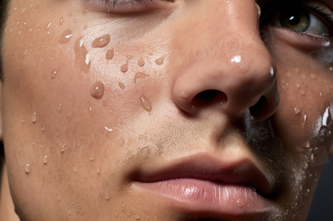 Men face skin studio shot | Free Photo - rawpixel
