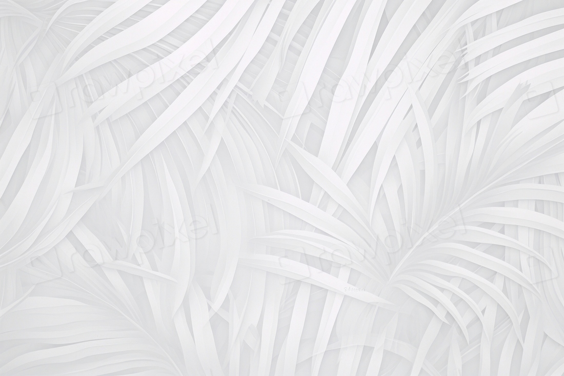 Palm tree pattern white hymenocallis | Premium Photo Illustration ...