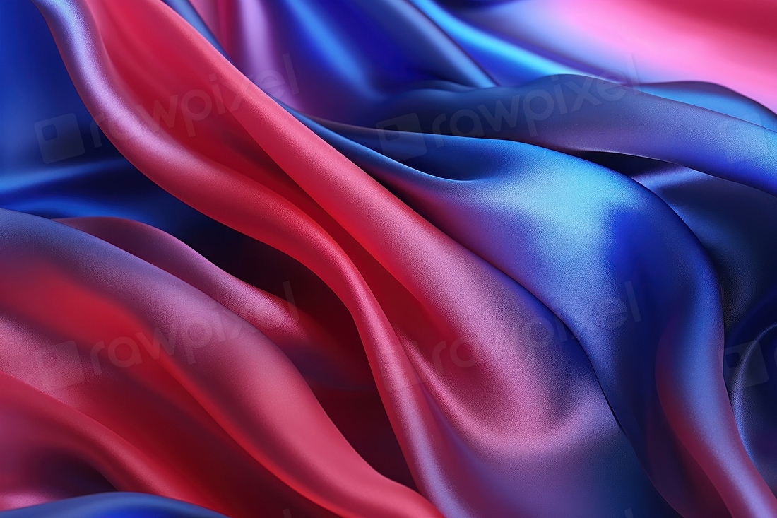 Blue silk backgrounds abstract. AI | Free Photo - rawpixel