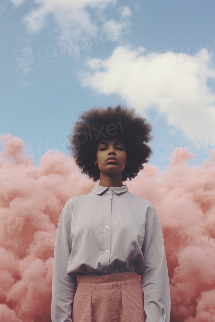 African american nature contemplation landscape. | Premium Photo - rawpixel