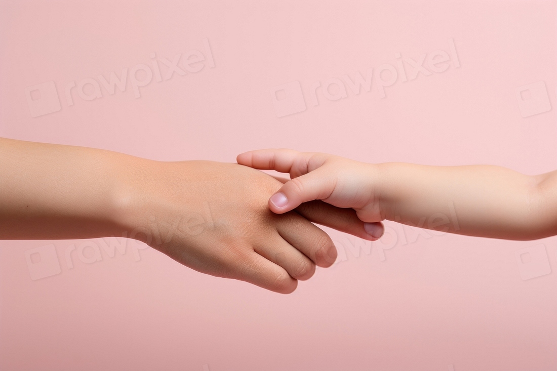 Hand baby togetherness handshake. AI | Free Photo - rawpixel