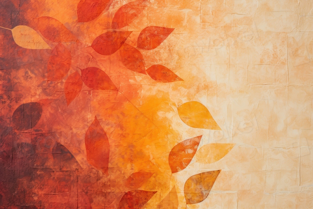 Autumn backgrounds painting texture. | Premium Photo Illustration ...
