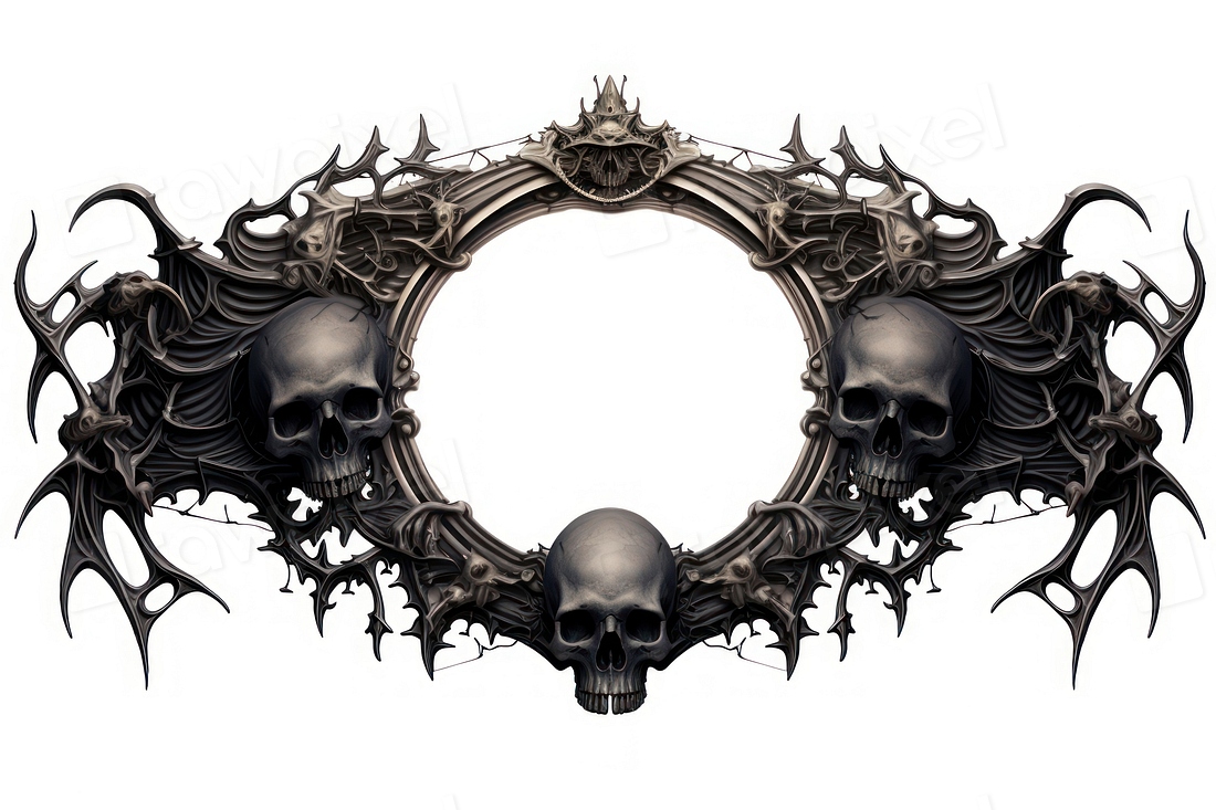 Gothic style design frame accessories | Free Photo Illustration - rawpixel