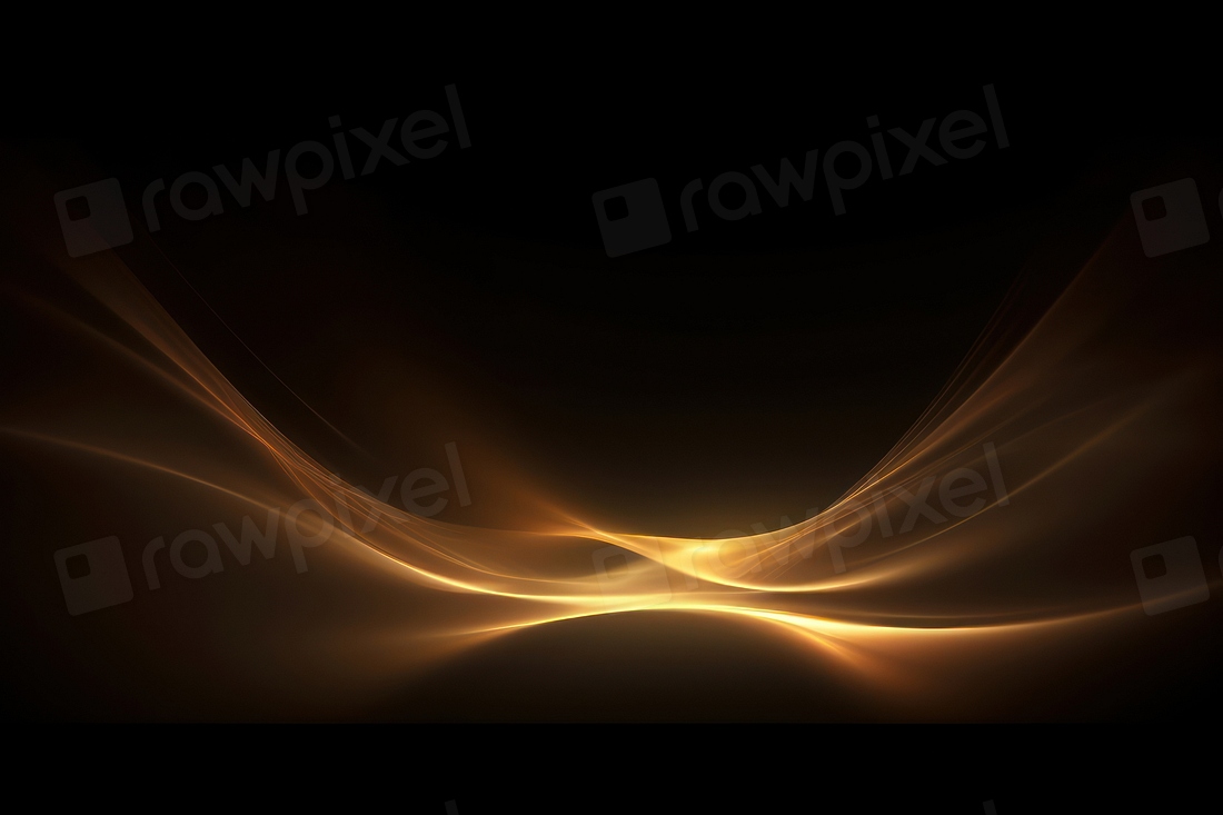 Gold light effect, black background, | Premium Photo - rawpixel