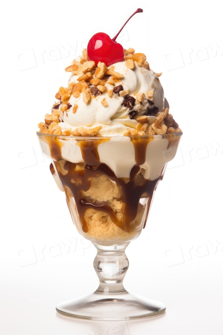 Sundae parfait dessert cream food. | Premium Photo - rawpixel