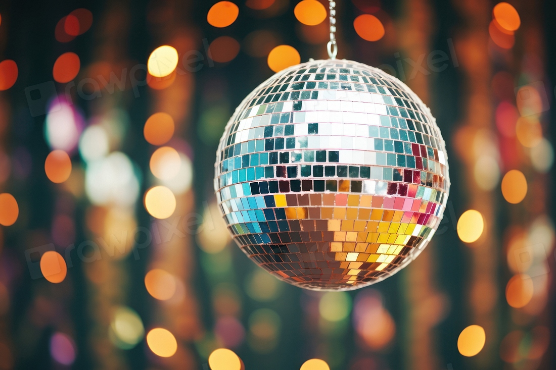Hanging sphere party illuminated. | Premium Photo - rawpixel