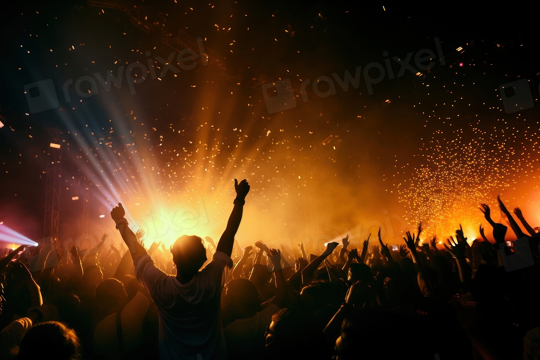 picture people raving concert Goa. | Premium Photo - rawpixel