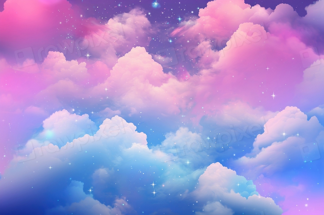 Cute wallpaper cloud sky backgrounds | Premium Photo Illustration ...
