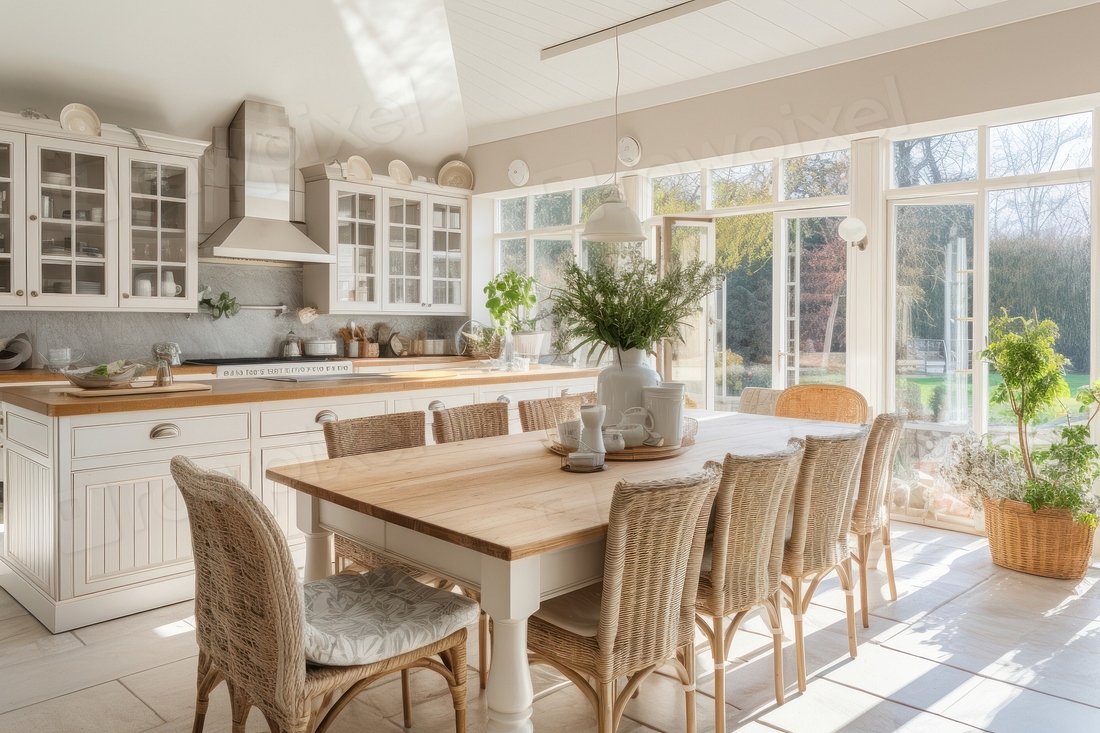 Kitchen table architecture furniture building. | Premium Photo - rawpixel