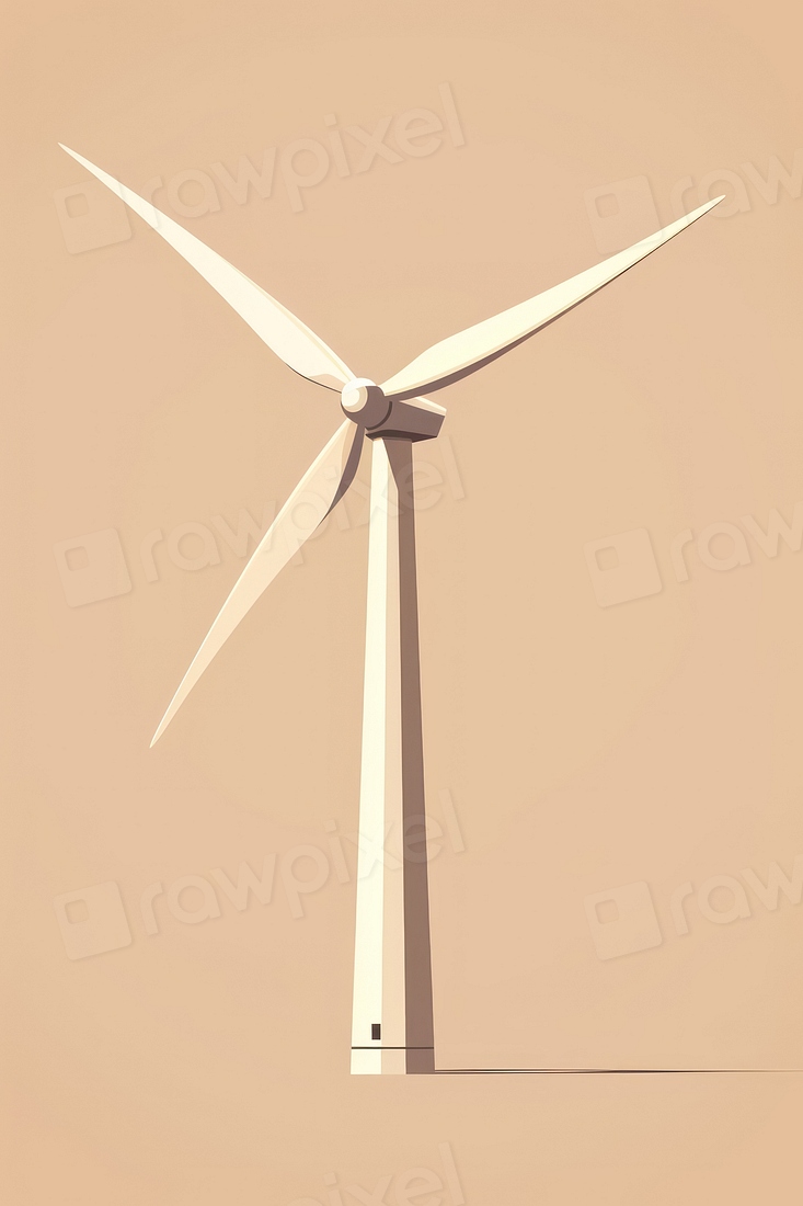 Wind turbine machine wind wind | Free Photo Illustration - rawpixel
