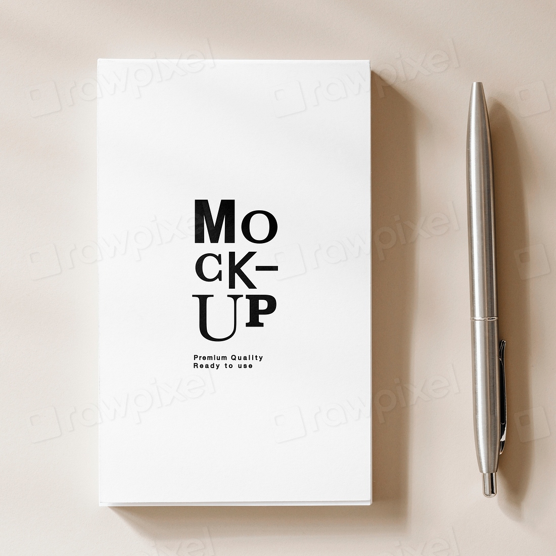 Pen and white notebook mockup | Premium PSD Mockup - rawpixel