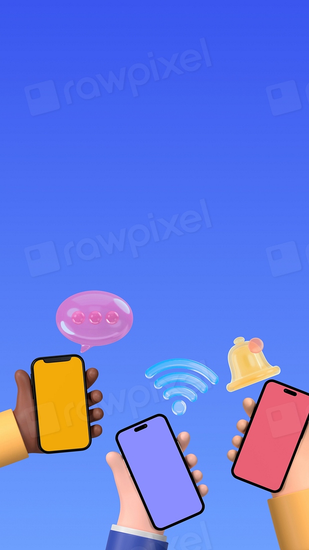 Hands holding smartphones mobile wallpaper, | Premium Photo - rawpixel