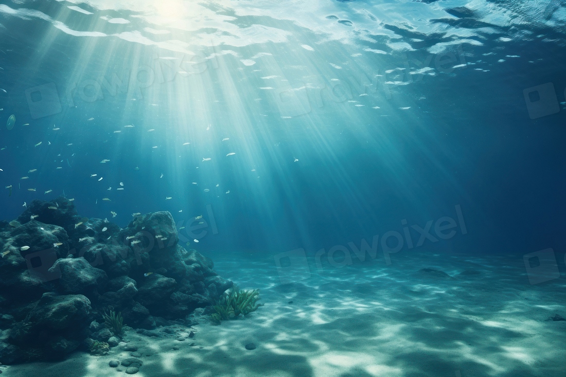 Ocean underwater backgrounds outdoors nature. | Free Photo - rawpixel