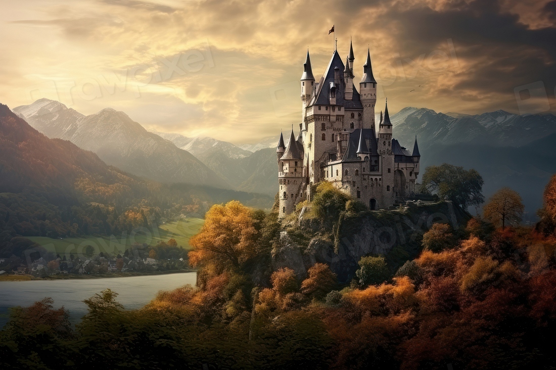 Old fairytale castle architecture building | Premium Photo - rawpixel