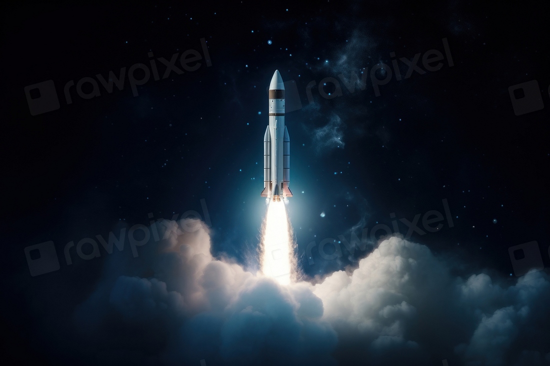 Rocket missile space exploration. | Premium Photo - rawpixel