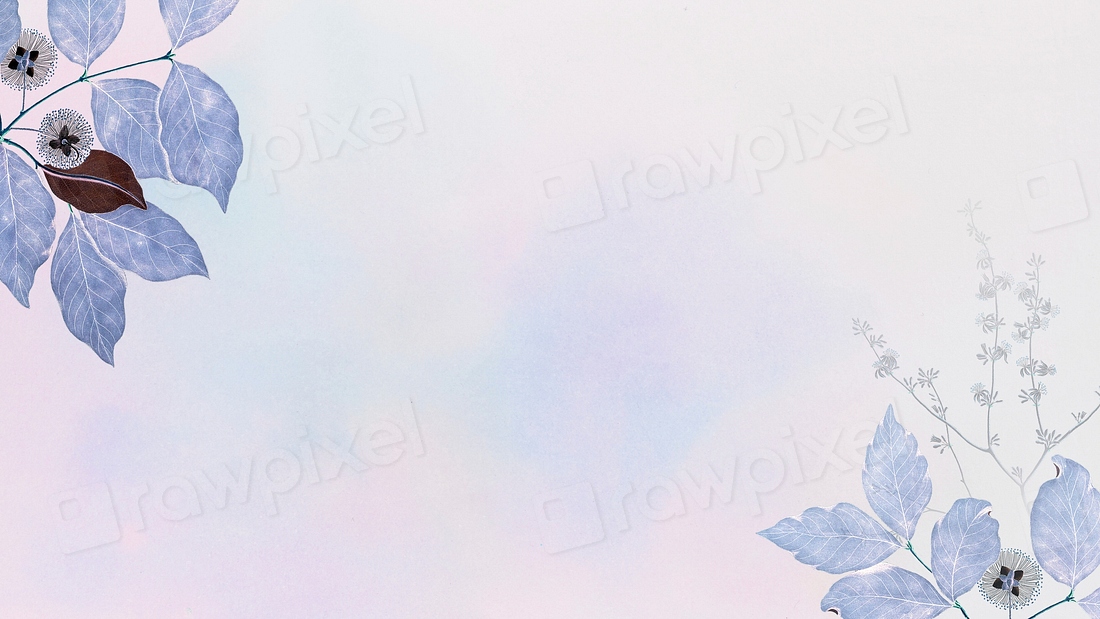 Purple leaf border background | Free Photo Illustration - rawpixel