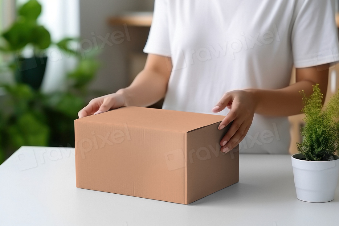 Cardboard box, packaging design | Free Photo - rawpixel