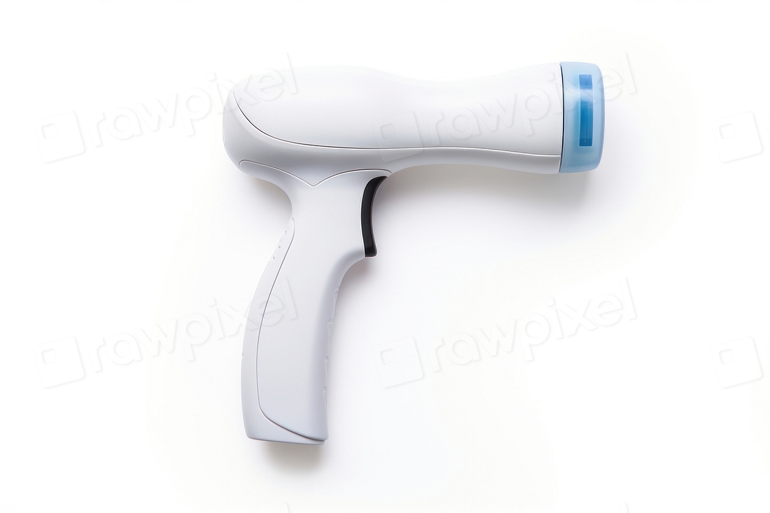 Handheld barcode scanner white appliance. | Premium Photo - rawpixel