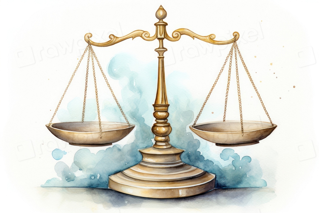 Justice scales drawing sketch bronze. | Free Photo Illustration - rawpixel