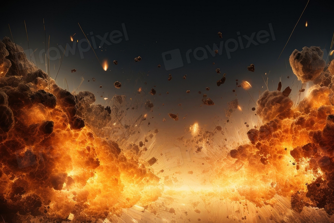 Bomb explosion effect backdrop | Premium Photo - rawpixel