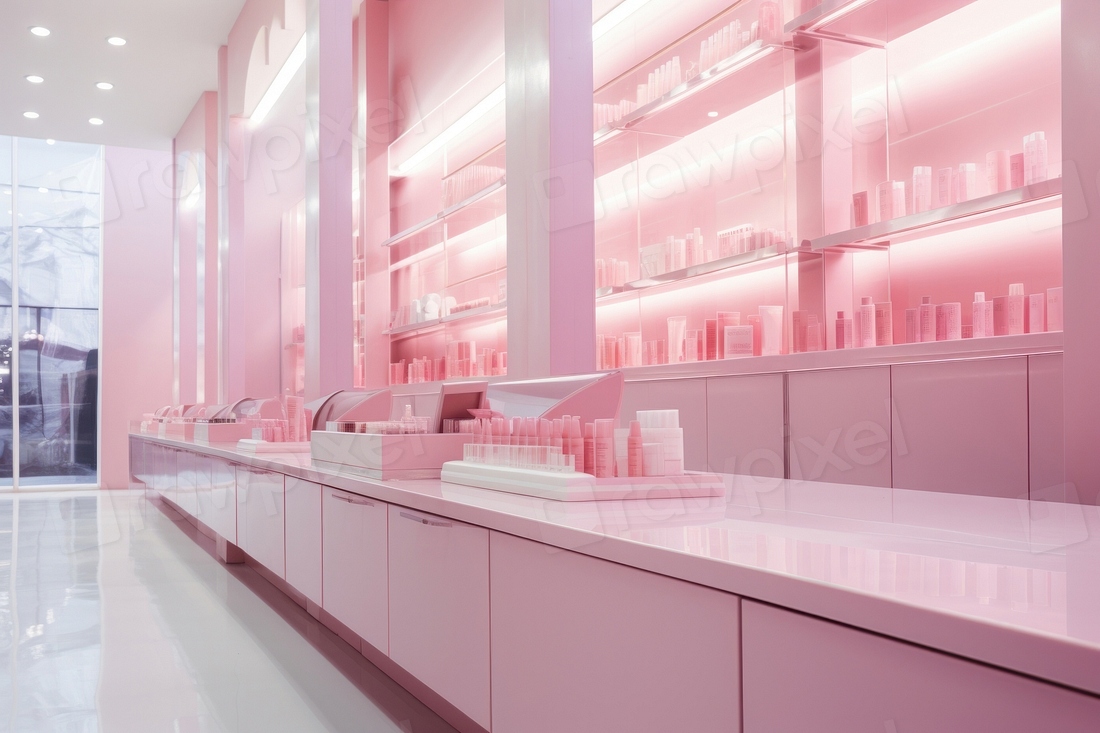 Cosmetics store architecture laboratory. | Free Photo - rawpixel