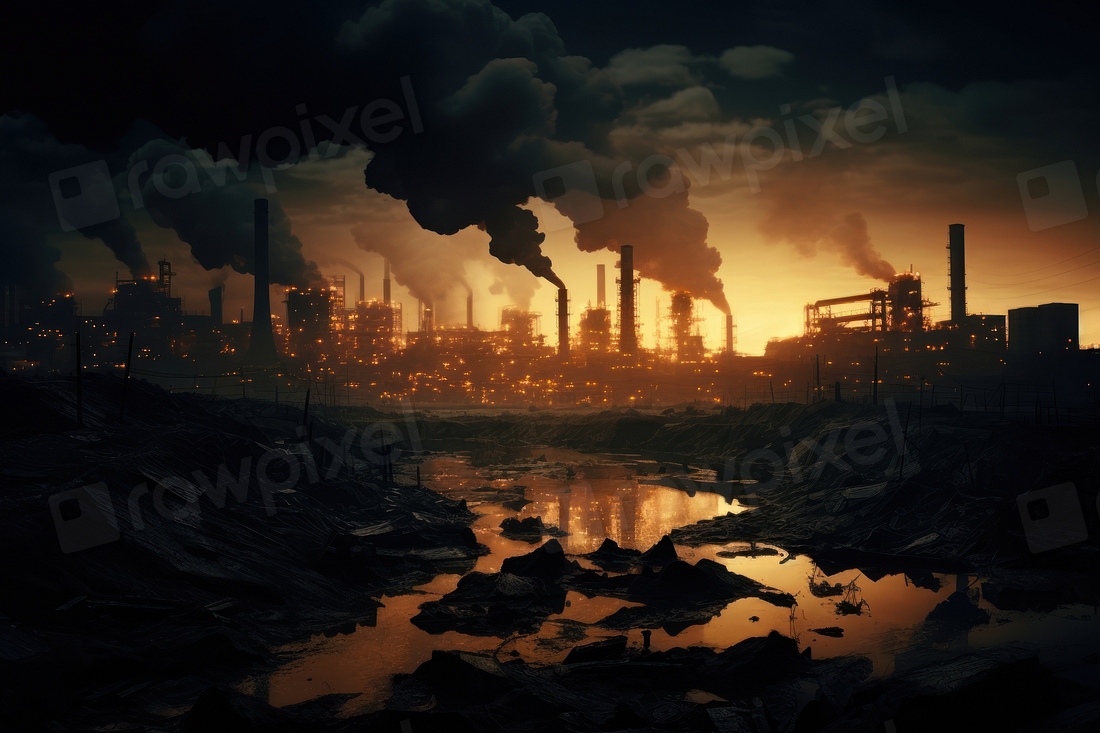 Factory industry building pollution architecture | Free Photo - rawpixel