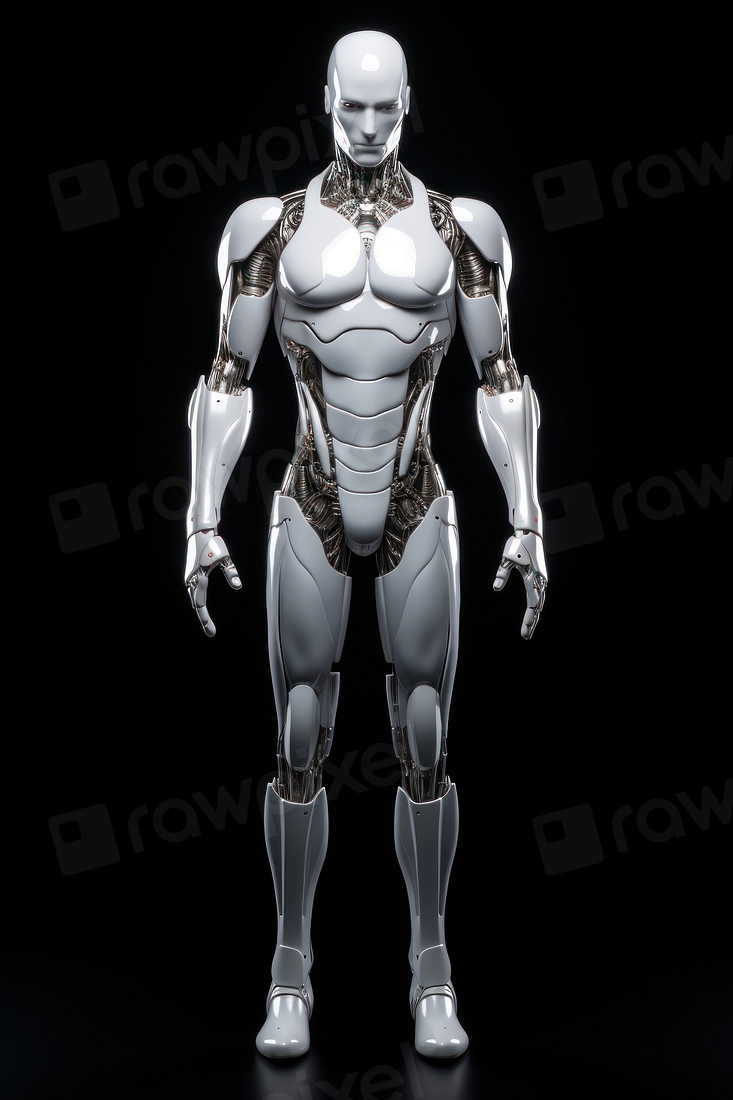 Human platinum robot adult bodybuilding | Premium Photo - rawpixel