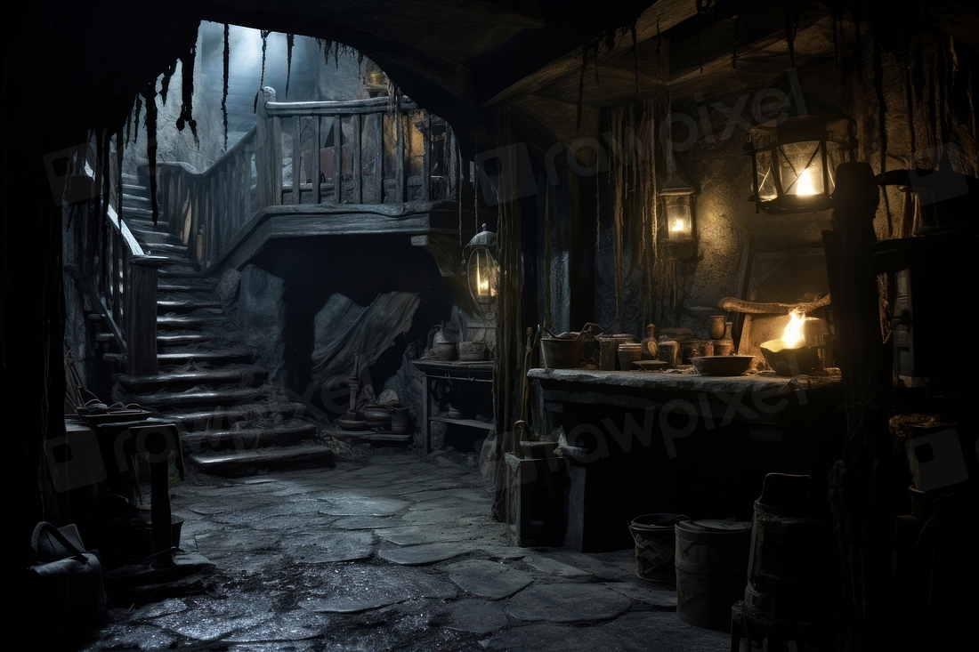 Architecture building spooky alley. | Premium Photo - rawpixel