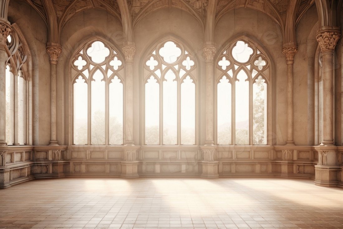 Indoor castle architecture building corridor. | Premium Photo - rawpixel