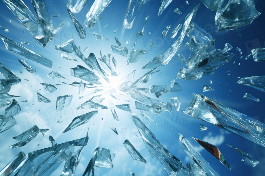 Crystal shards effect background | Premium Photo - rawpixel
